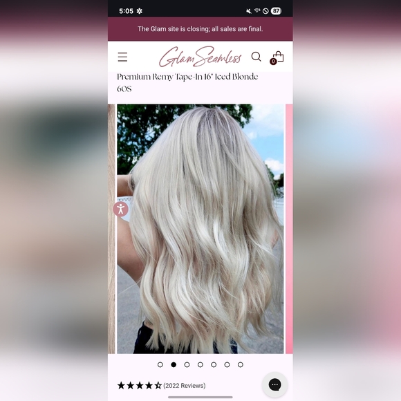 Glam Seamless | Hair | Blonde Hair Extensions | Poshmark